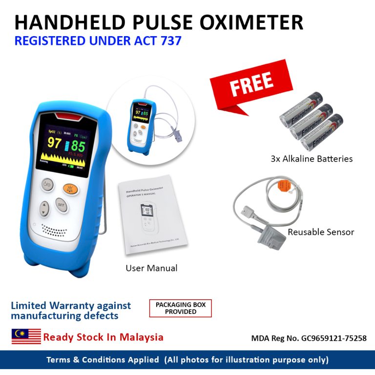 Handheld Pulse Oximeter HS20A - No.1 Medical Equipment in Malaysia