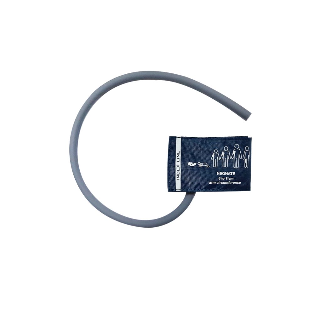 Neonate Reusable NIBP Cuff, Single Tube 6-11cm (N1N-NS2) | 1PC (PER ...