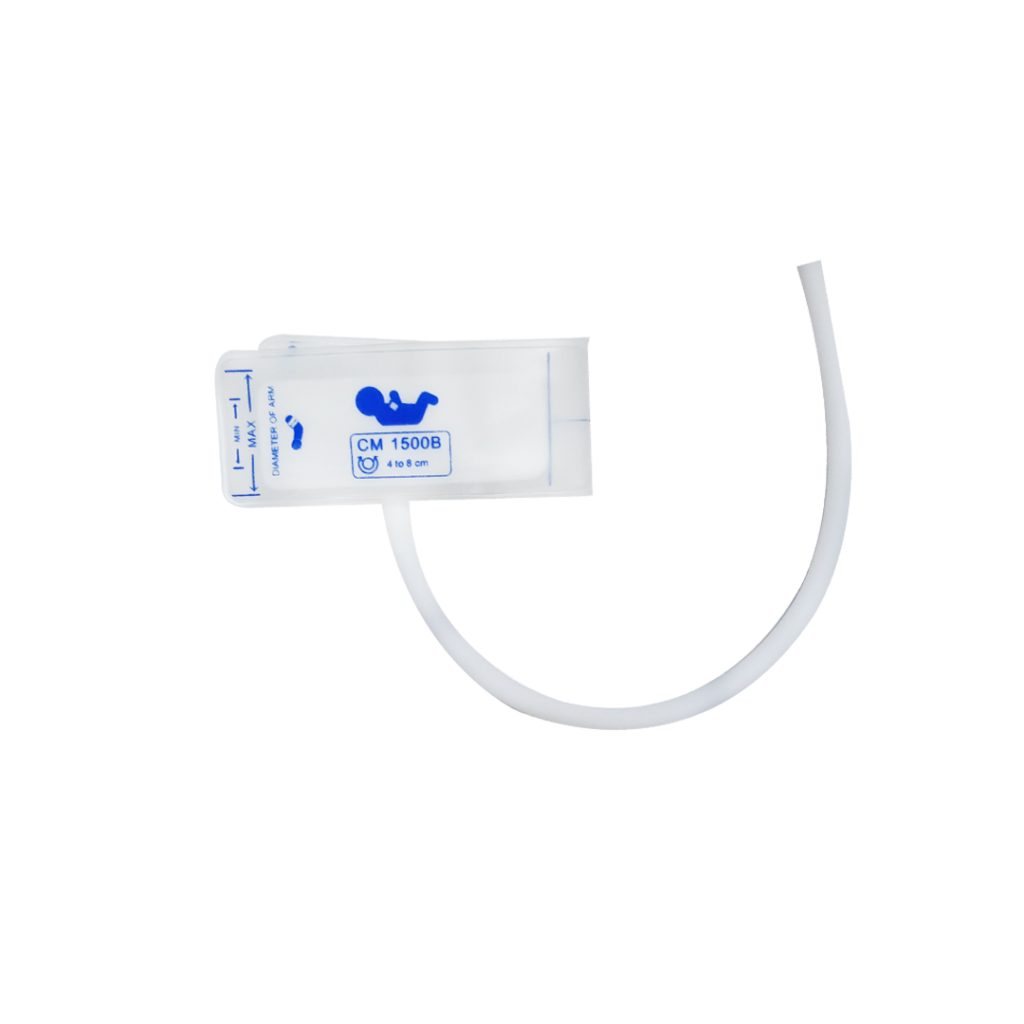 Neonate Disposable NIBP Cuff, Single Tube 4-8cm (N1N2-US5) | 20 PCS ...