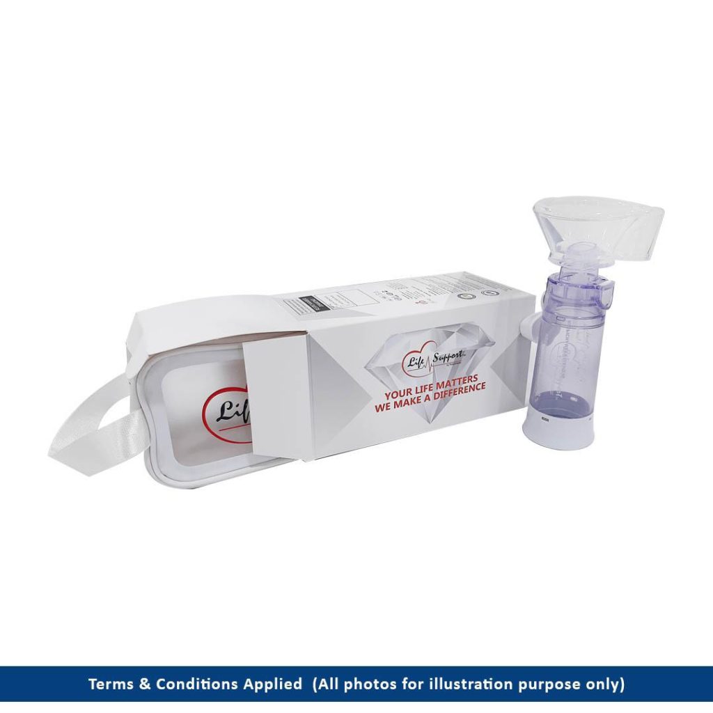 Respichamber Diamond Spacer Device with Mask - No.1 Medical Equipment ...